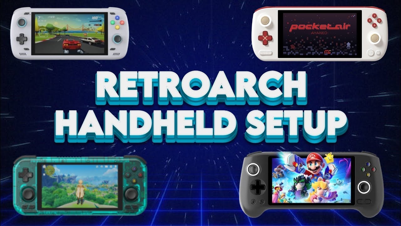 Retroarch Setup for Android handhelds - YouTube