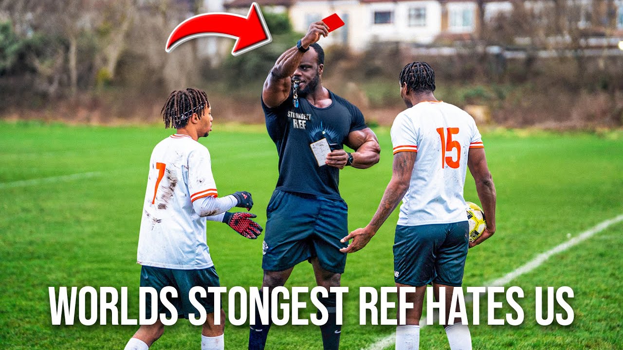 We Played Against The Worlds Strongest Referee - YouTube