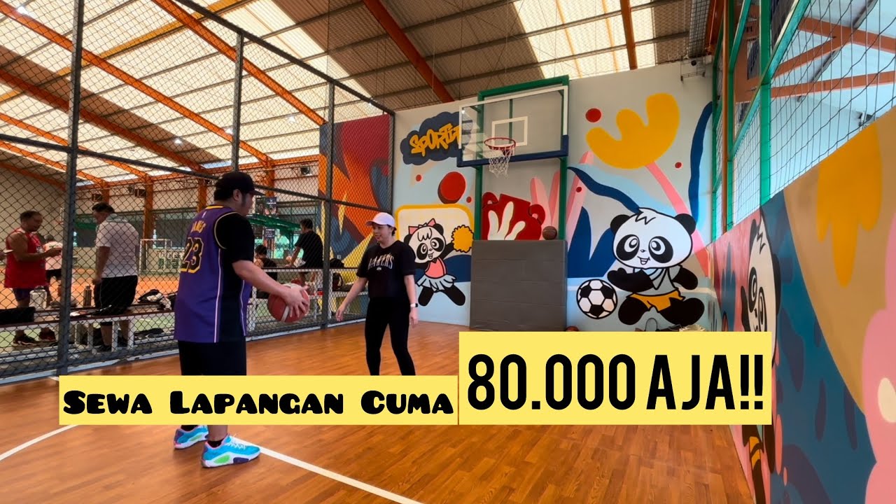 Sewa lapangan basket cuma 80 Ribu!! main basket di bucketlist sentul ...