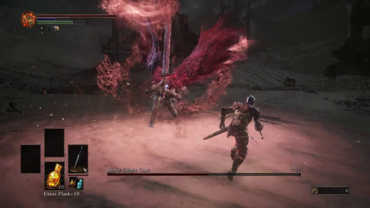 DS3 - Slave Knight Gael (SL1 NG+7) - YouTube