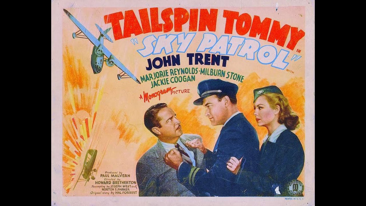 Tailspin Tommy in “Sky Patrol” (1939) feat. Jackie Coogan - YouTube
