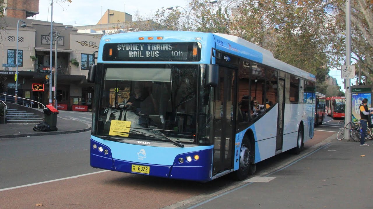 Transdev NSW M/O 6322 - Volvo B7RLE (Voith/Bustech VST) - YouTube