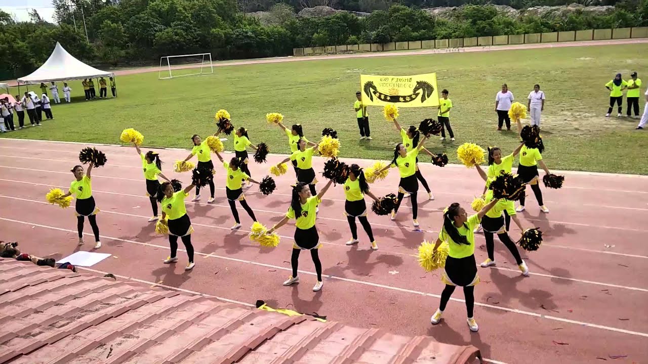 Yellow House Cheer 2015 Smkss - YouTube