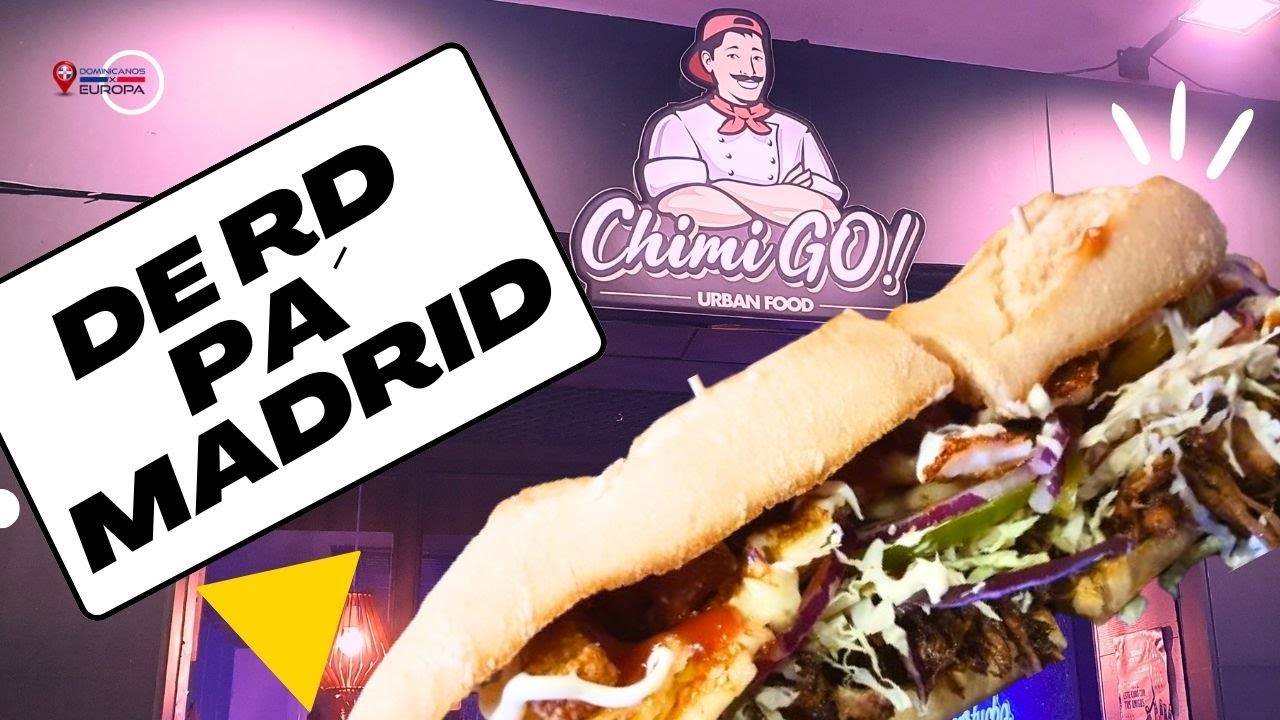 Así es un chimi dominicano en Madrid/ ChimiGo Urban Food - YouTube