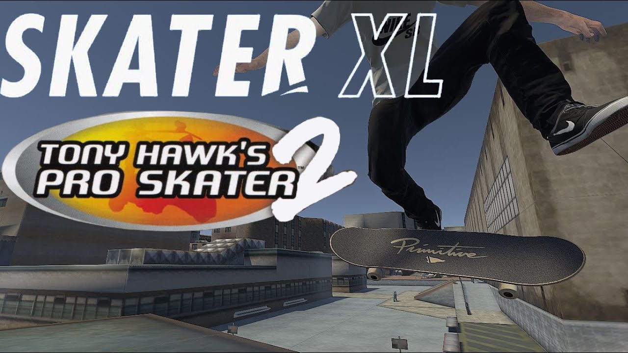 School II In Skater XL (THPS 2 MAP) - YouTube