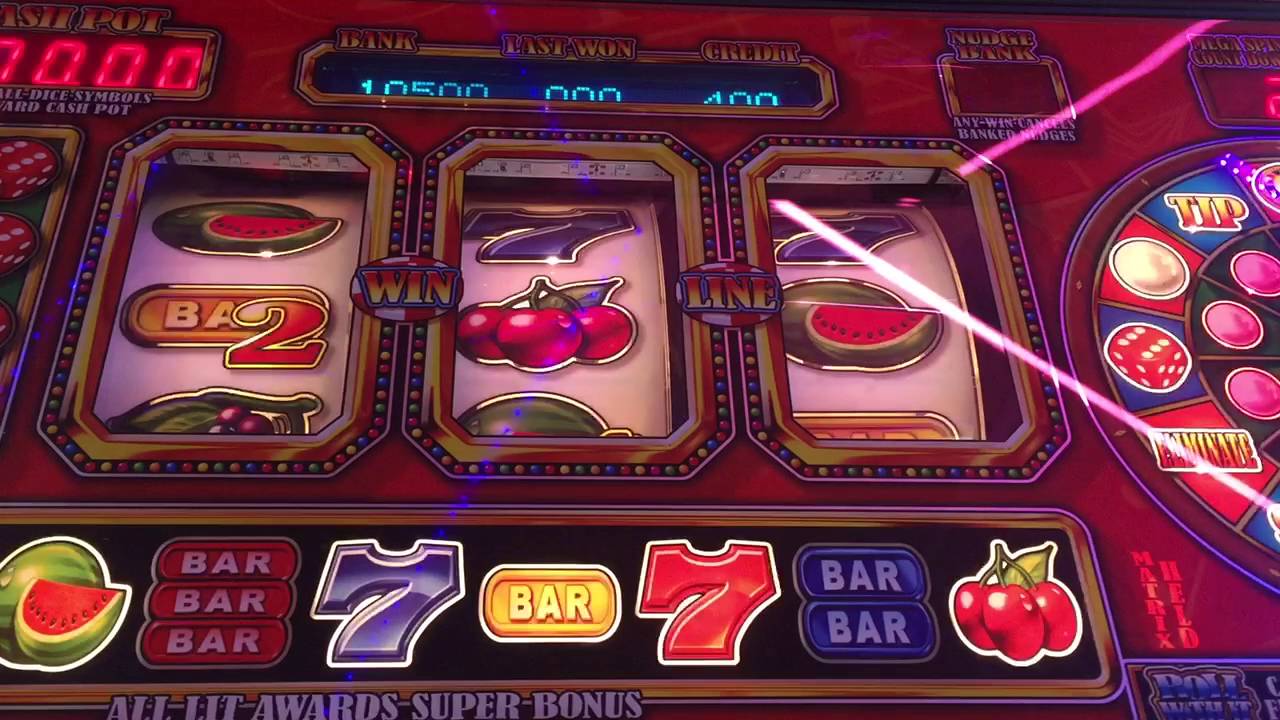 Reflex Roll with it Fruit machine arcade £100 jackpot - YouTube