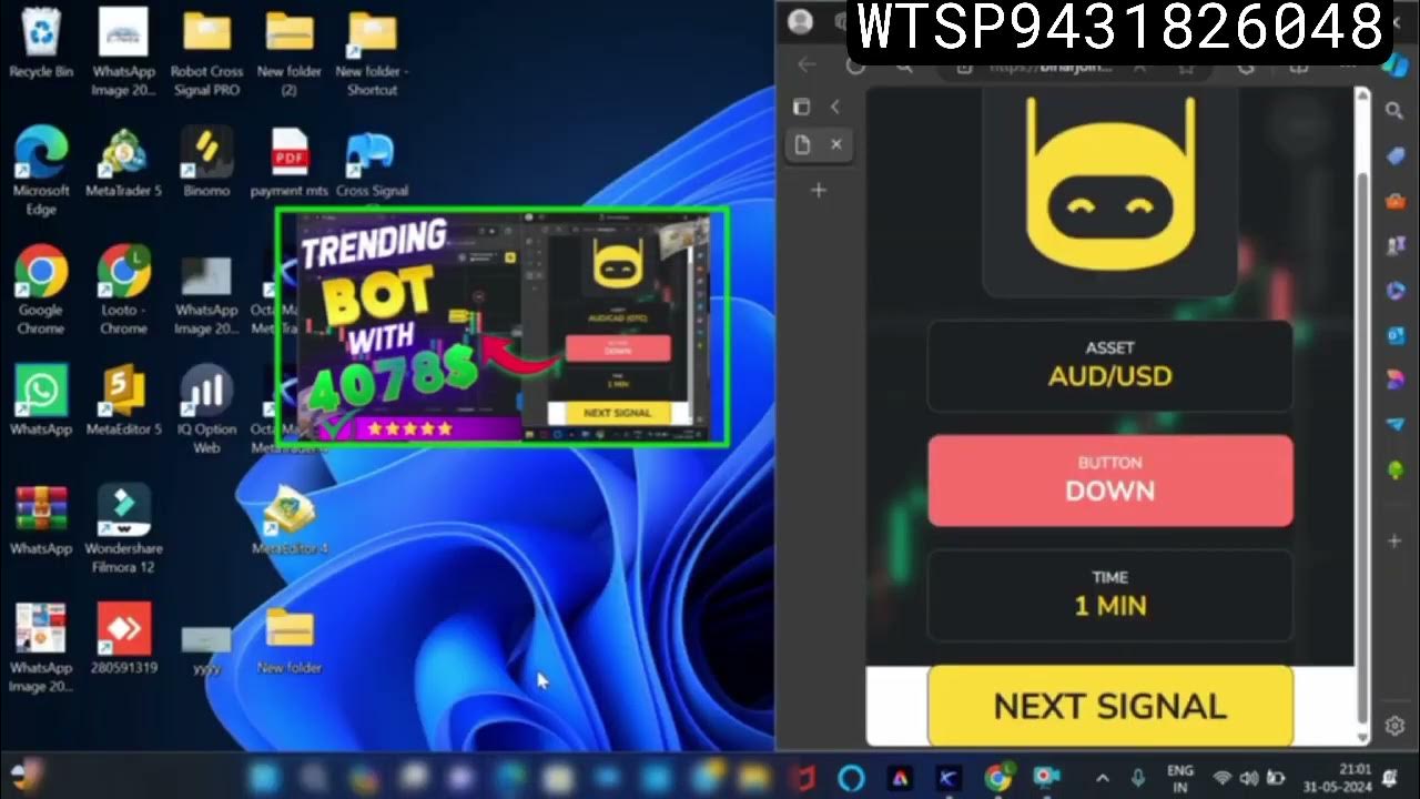 Binomo bot 100%accuracy rate - YouTube