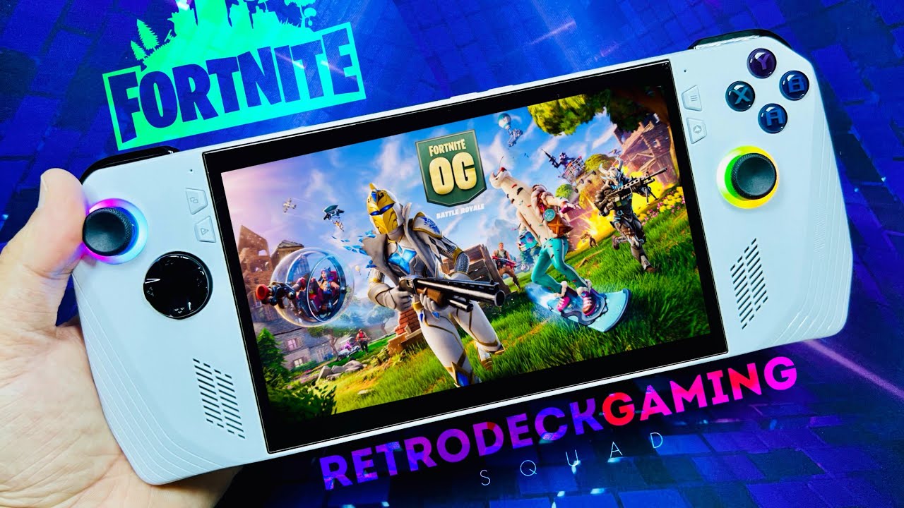 Fortnite OG On Asus ROG Ally Z1 Extreme #46k - YouTube