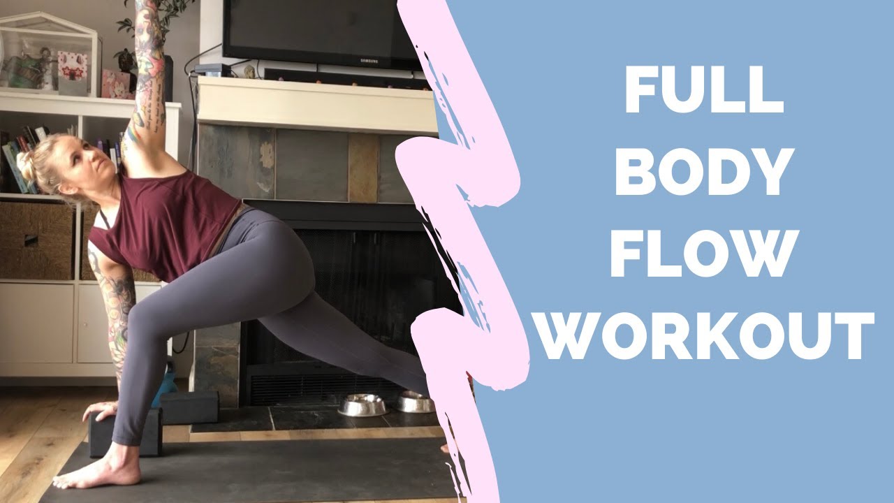 Full Body Flow Workout - 55 Minute - Yoga - YouTube