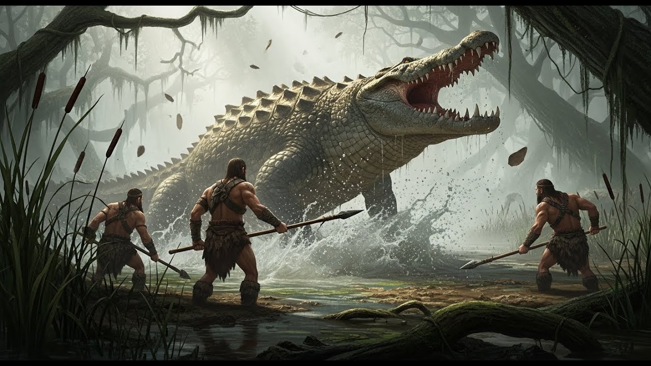 Life Million Years Ago | The Hunt of the Swamp Predator – Dawn of the ...