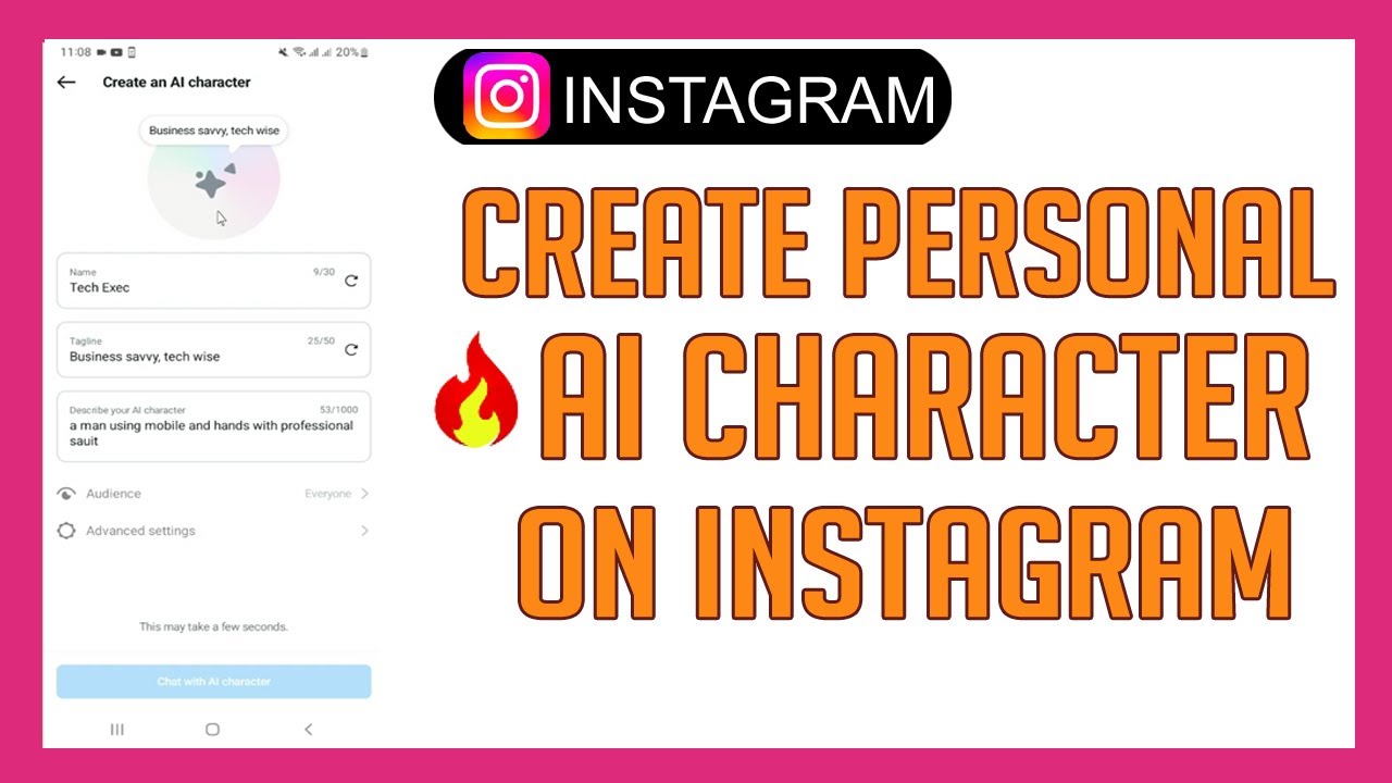 How To Create Personal Ai Character On Instagram - YouTube