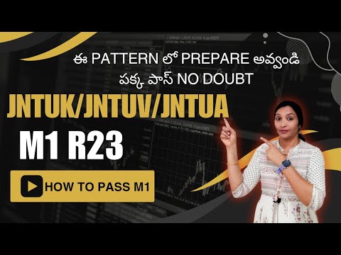 M1 Most Important Questions R23 JNTUK || How to pass JNTUK R23 M1 || JNTUK M1 Damsure Questions ...