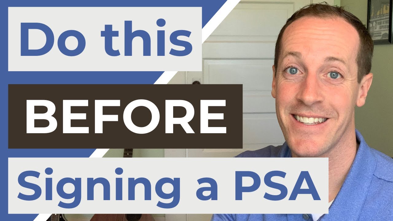 Do this BEFORE signing a PSA - Guide to Buying Commercial Real Estate ...