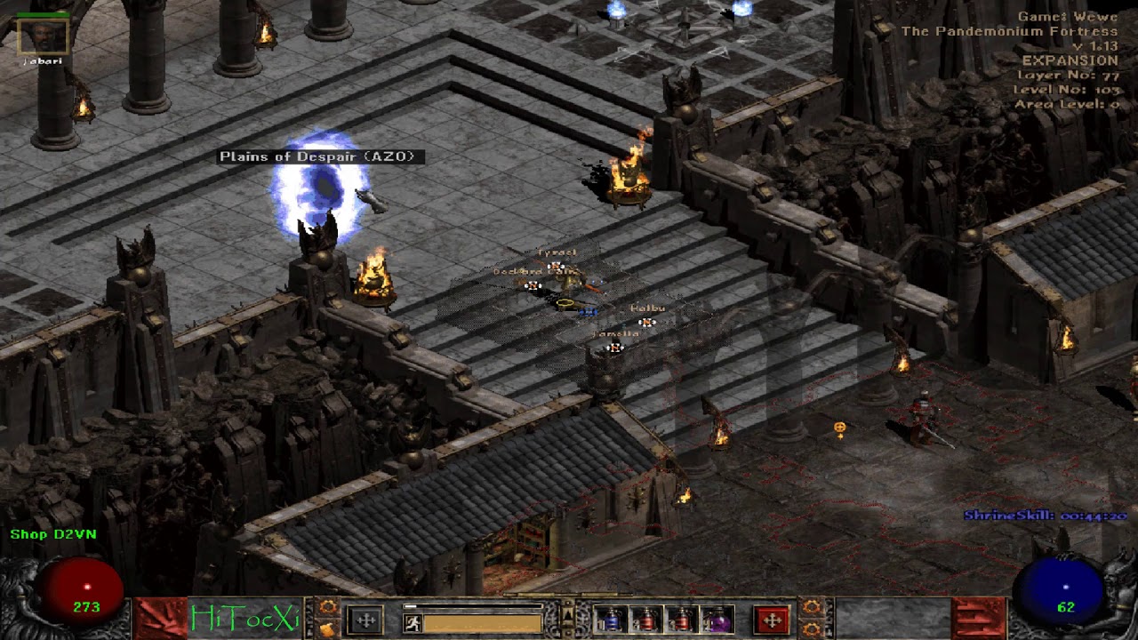 Diablo II-Normal-ACT IV: The Citizens of the Pandemonium Fortress ...