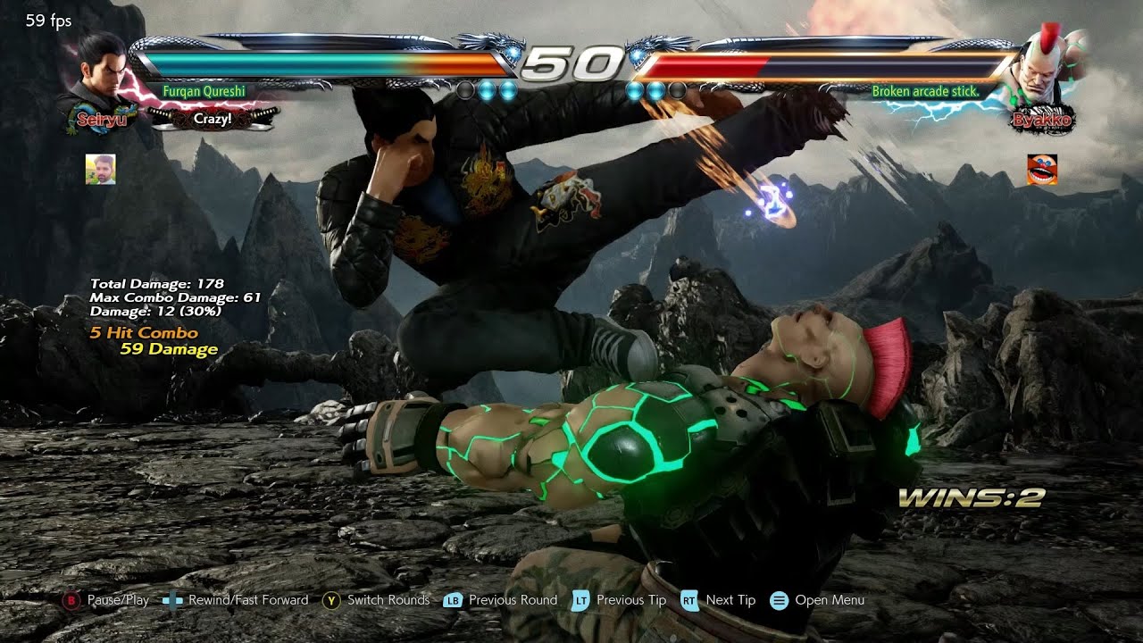 Kazuya Players Spam Only Hellsweep - YouTube