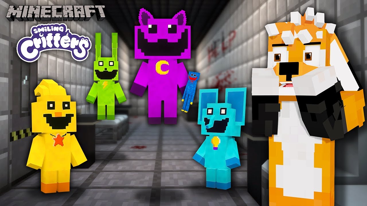 TRAFILIŚMY DO ŚWIATA SMILING CRITTERS w MINECRAFT! - YouTube