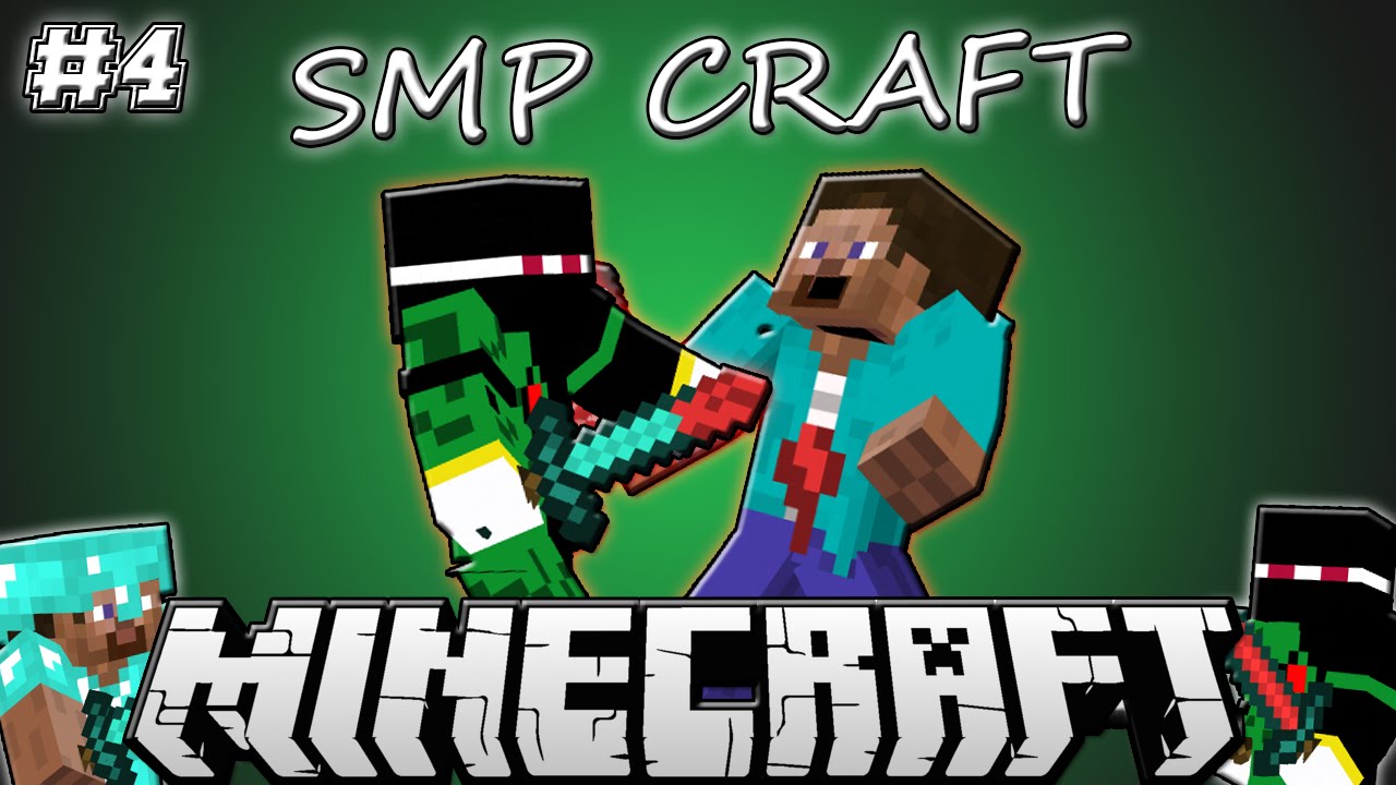 Minecraft SMP CRAFT #4 ("EPIC BATTLE") WITH CMG!! - YouTube