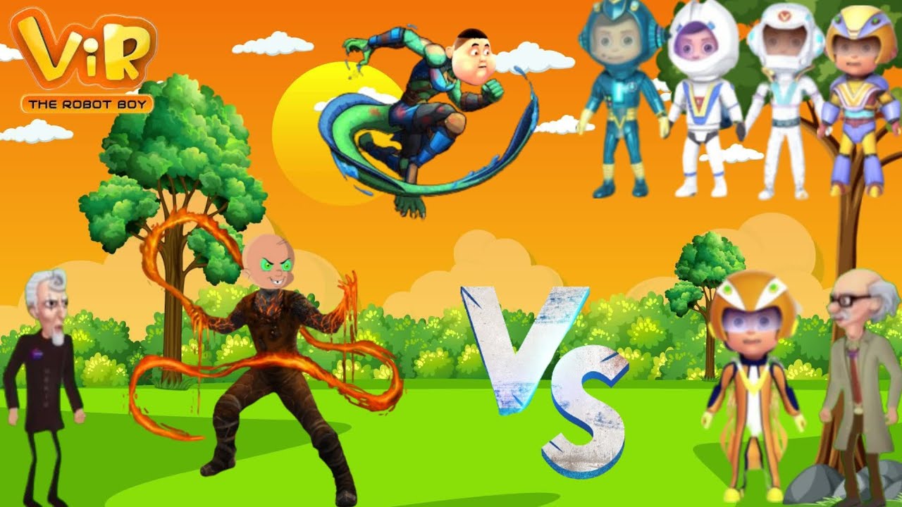 vir the robo boy video | mad max ka raju robot vs robot boy ki ladayi ...