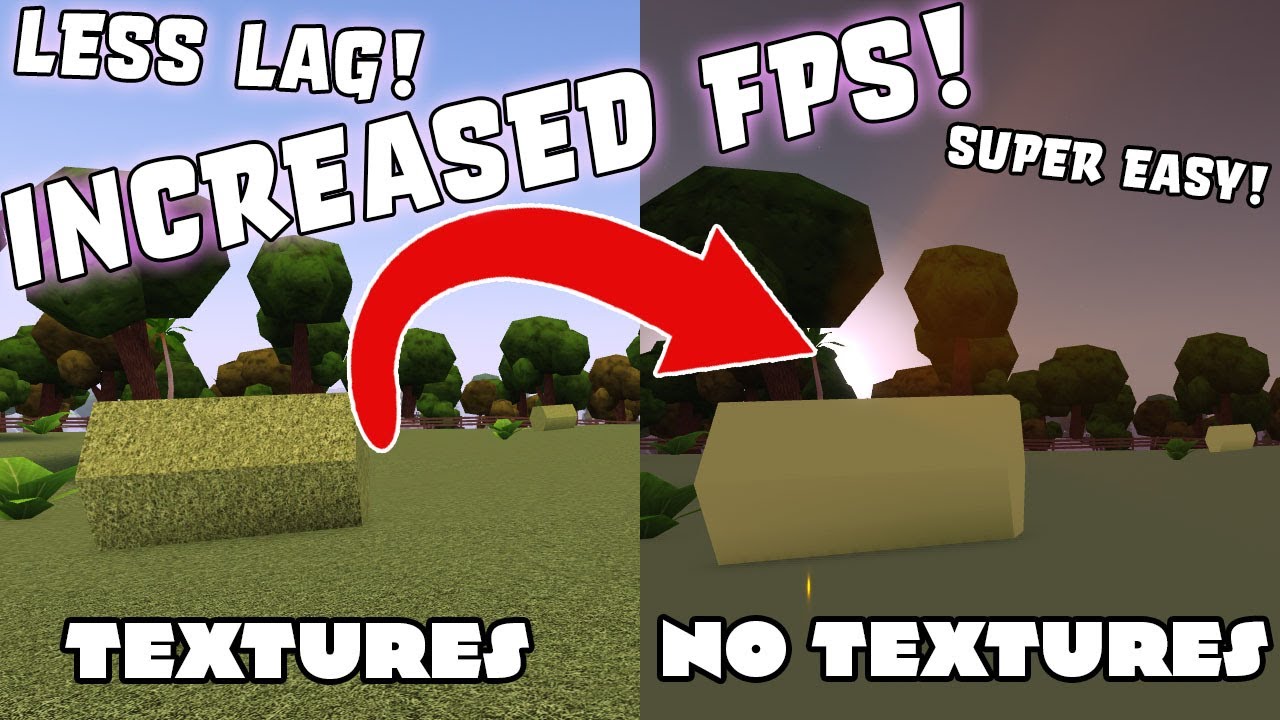(OUTDATED)How to DELETE your ROBLOX Textures (INCREASED FPS, LESS LAG ...