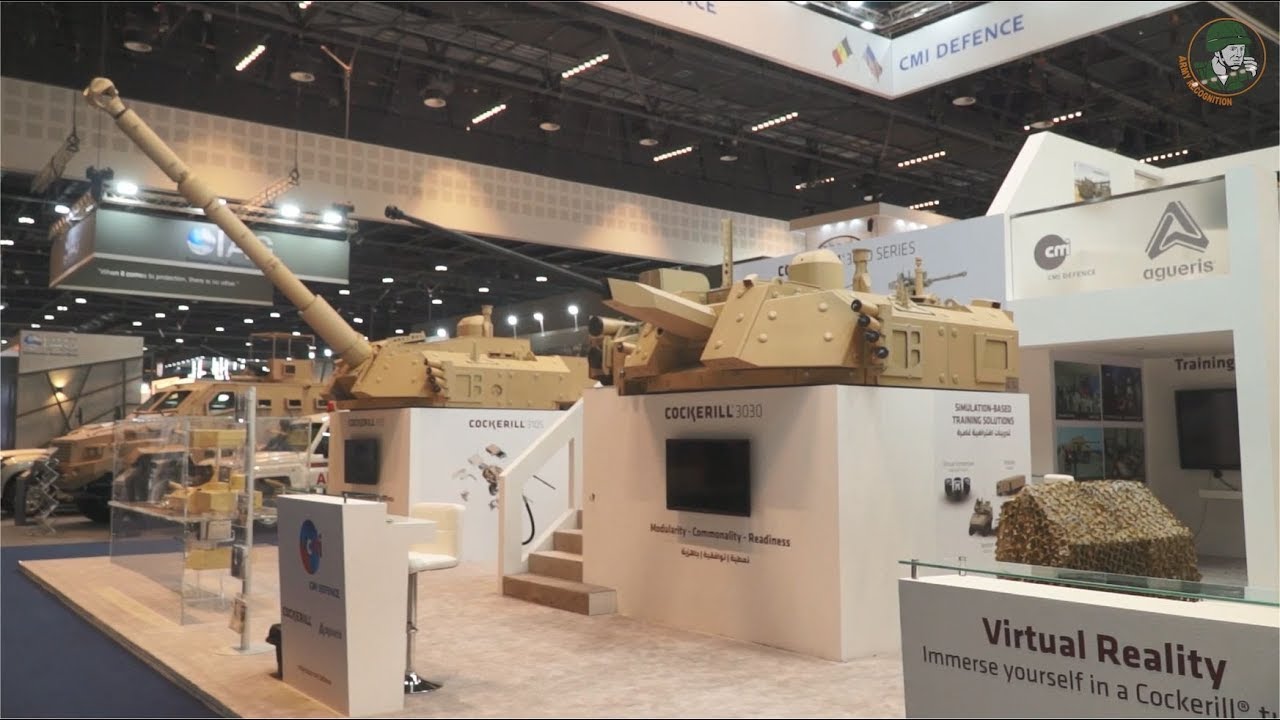 IDEX 2019 CMI Defence full range of weapon stations and turret new ...
