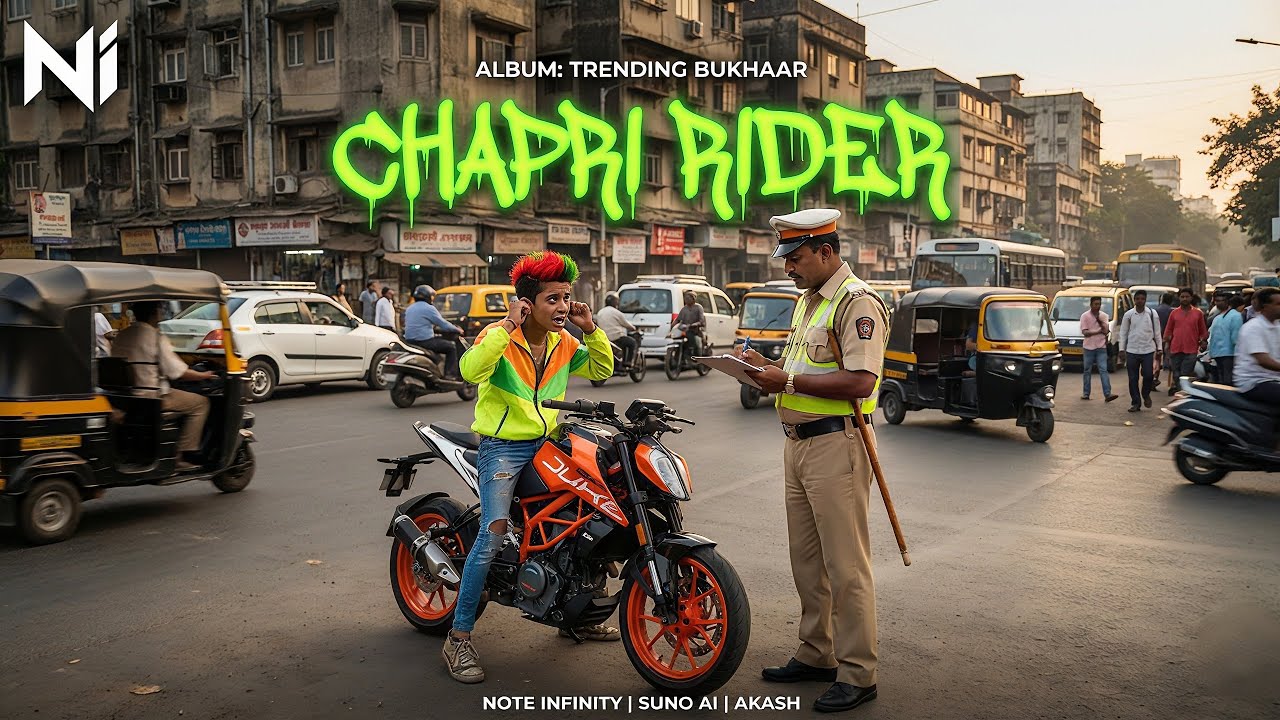 CHAPRI RIDER (Official Audio) | The KTM Anthem | Funny Police Encounter ...
