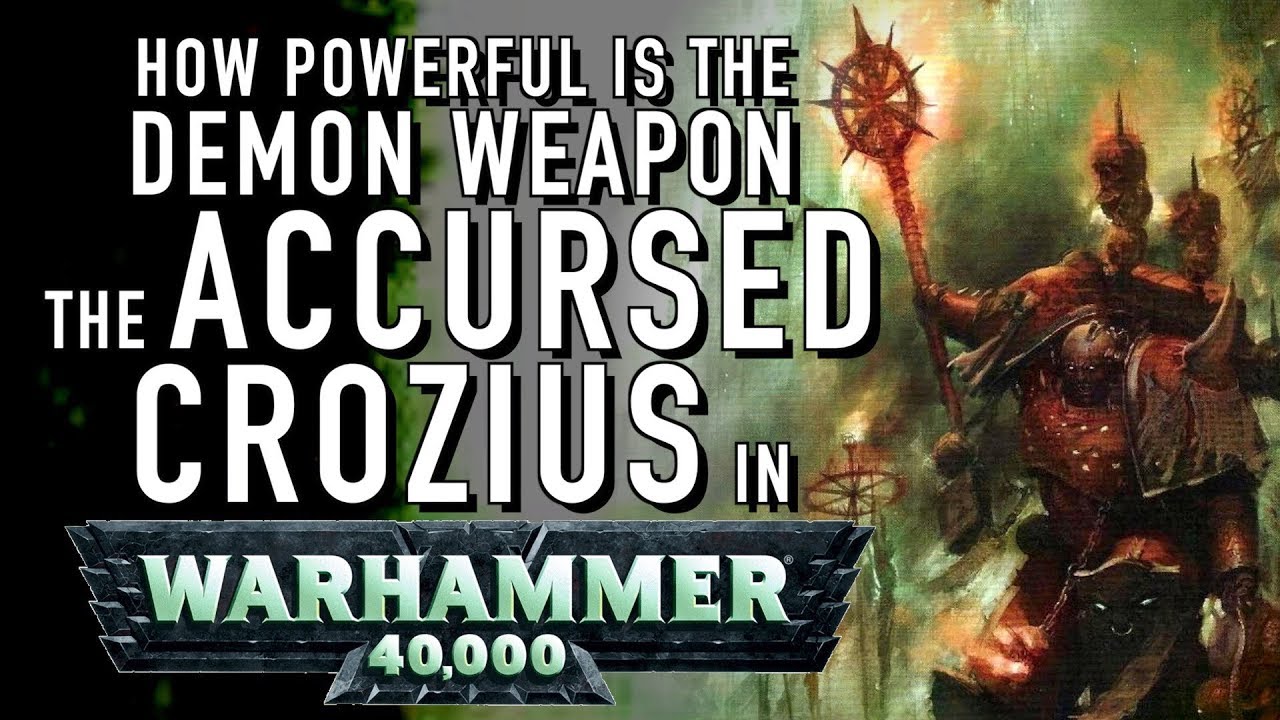 40 Facts and Lore on the Accursed Crozius in Warhammer 40K - YouTube