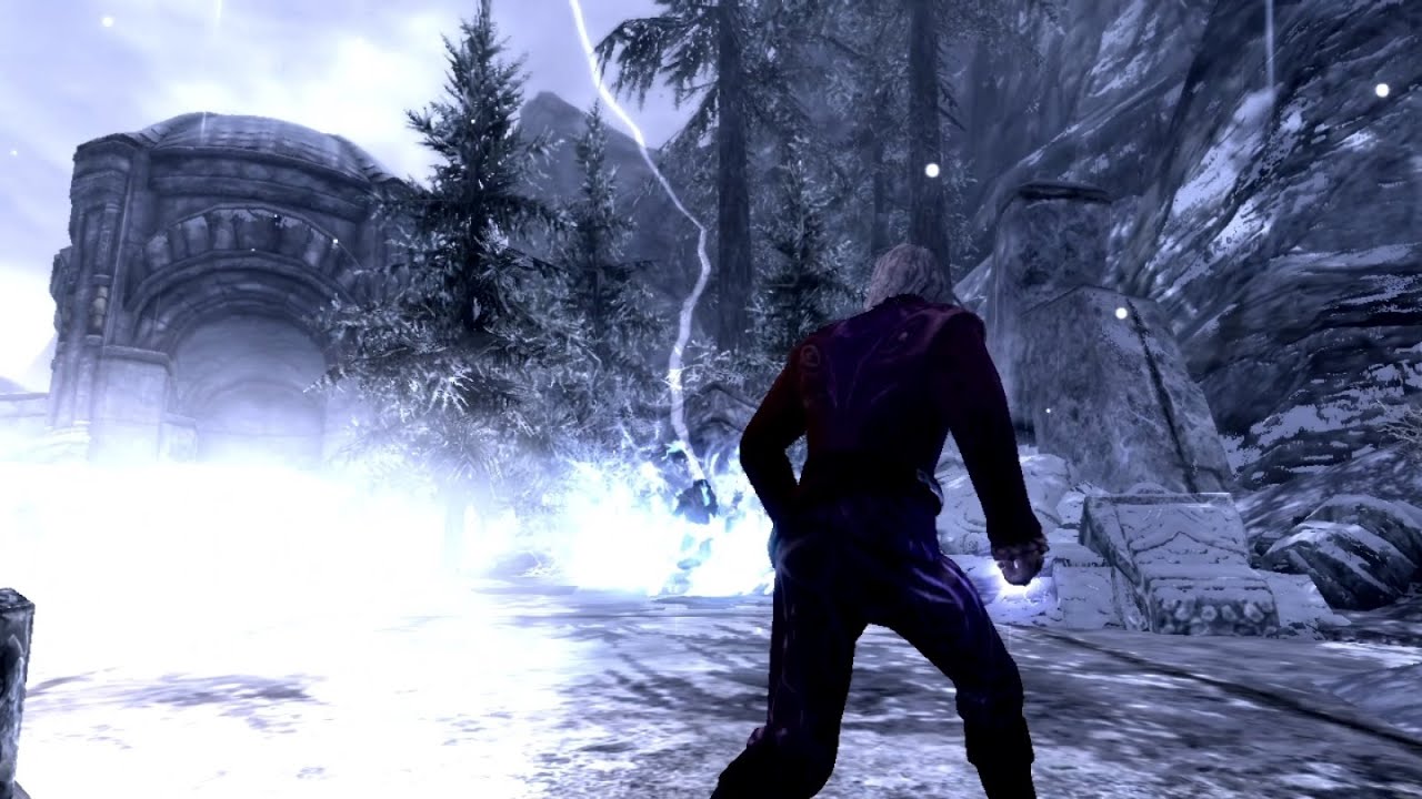 Skyrim Battles - Jagar Tharn vs Sheogorath [Adept Settings] - YouTube