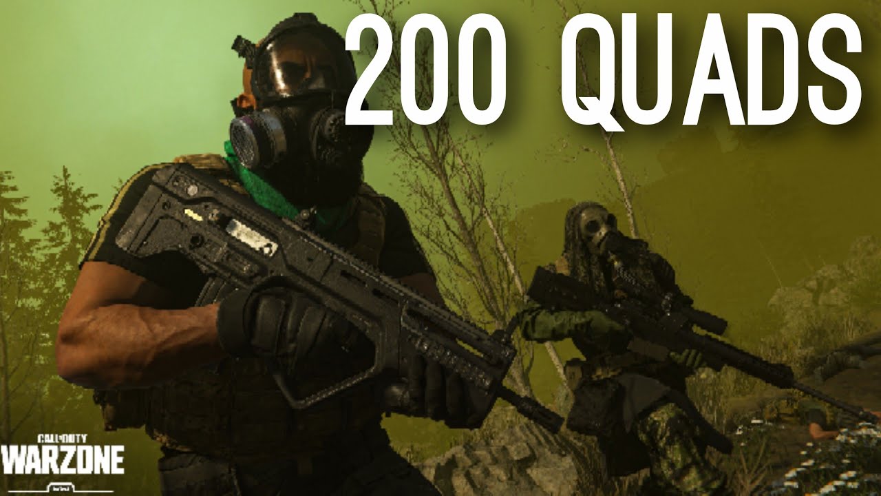 COD Warzone - 200 Quads - YouTube
