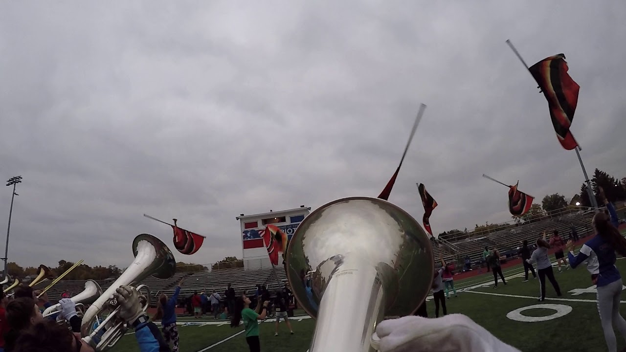 Carroll High School Marching Band 2019 Baritone Cam - YouTube