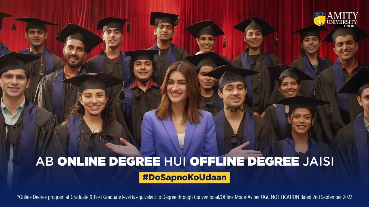 Access Expertise of Global Faculty with Amity University Online ft. Kriti Sanon | # ...