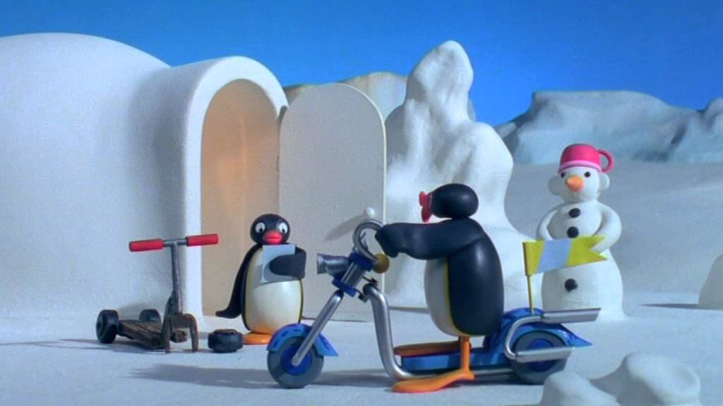 Pingu and the New Scooter - YouTube