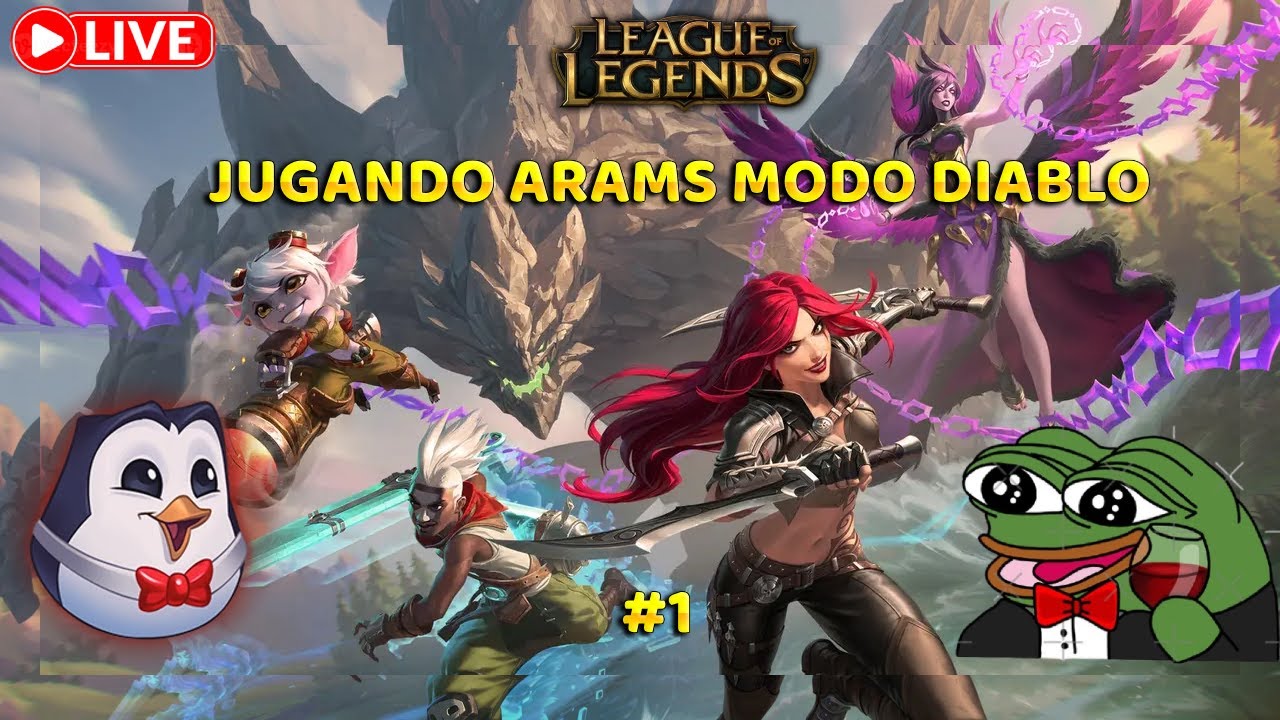 Jugando partiditas de lol RANDOMS #shitpost #lol - YouTube