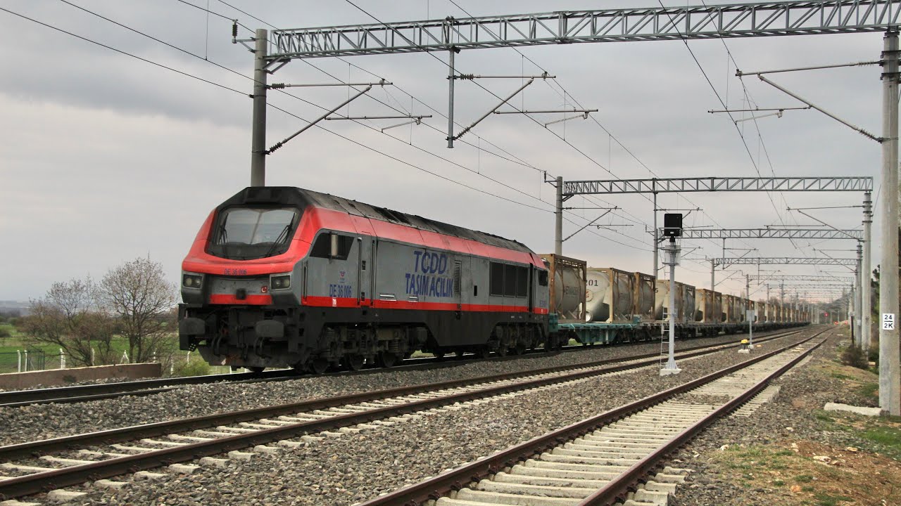 TCDD - Trenler/Trains at Kütahya & Alayunt - 28/4/23 - YouTube