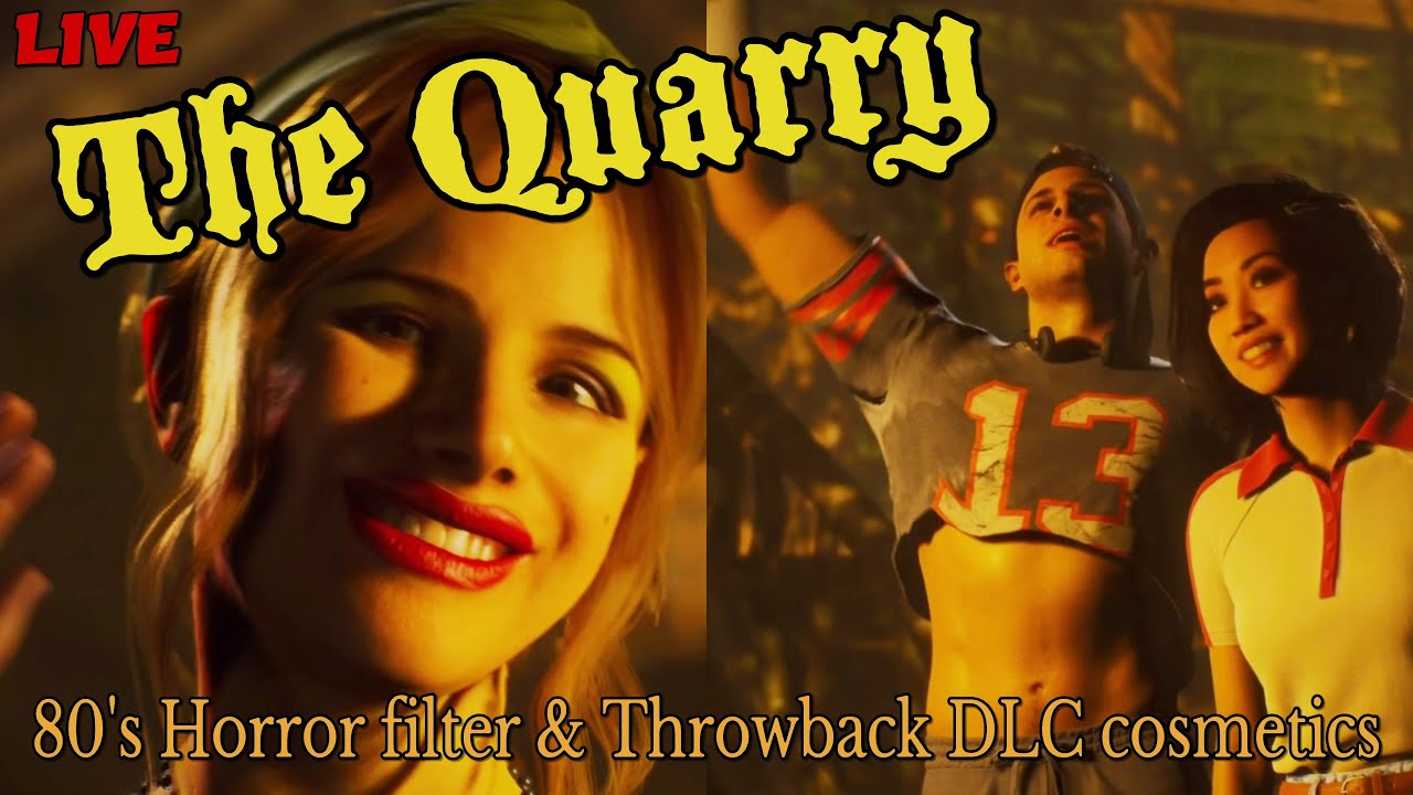 The Quarry 80's DLC Party! {LIVE} PS5 (18+) - YouTube
