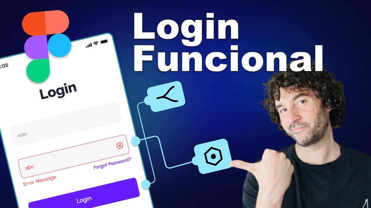 Login funcional en Figma | Tutorial para prototipos avanzados - YouTube