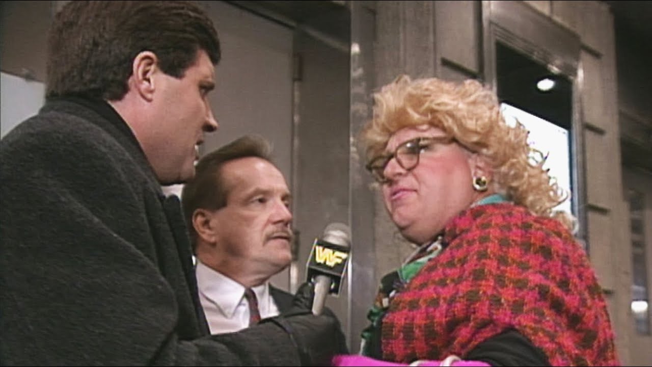 Bobby "The Brain" Heenan can't get into Raw: Raw, Jan. 11, 1993 - YouTube