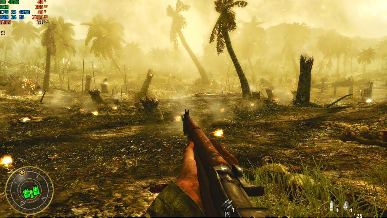 Call of Duty World at War – Intel HD Graphics 4600 Gameplay Test - YouTube