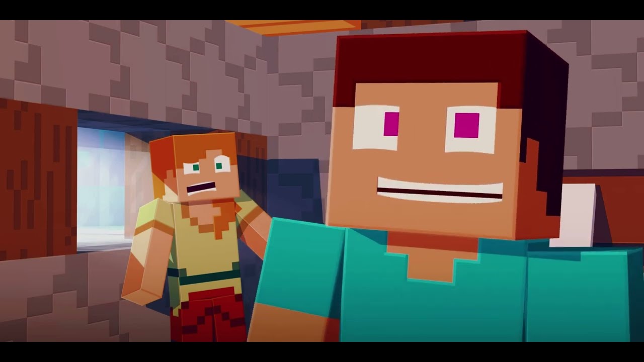 Minecraft FIGHT Animation 3D - YouTube