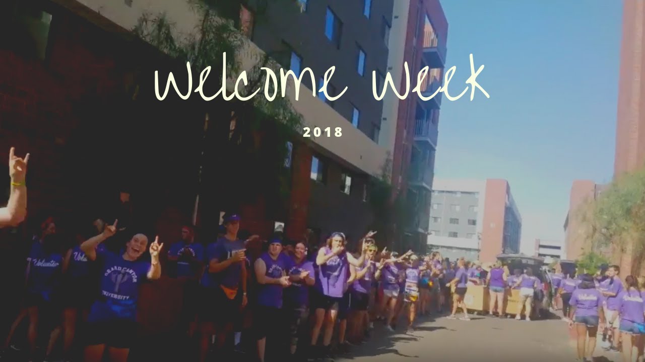 Welcome Week 2018 (GCU) - YouTube