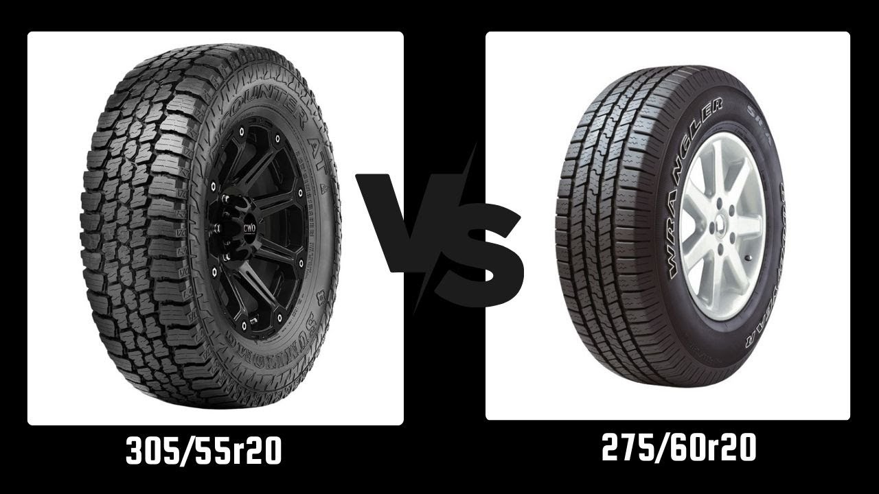 Tire Size 305/55r20 vs 275/60r20 - YouTube