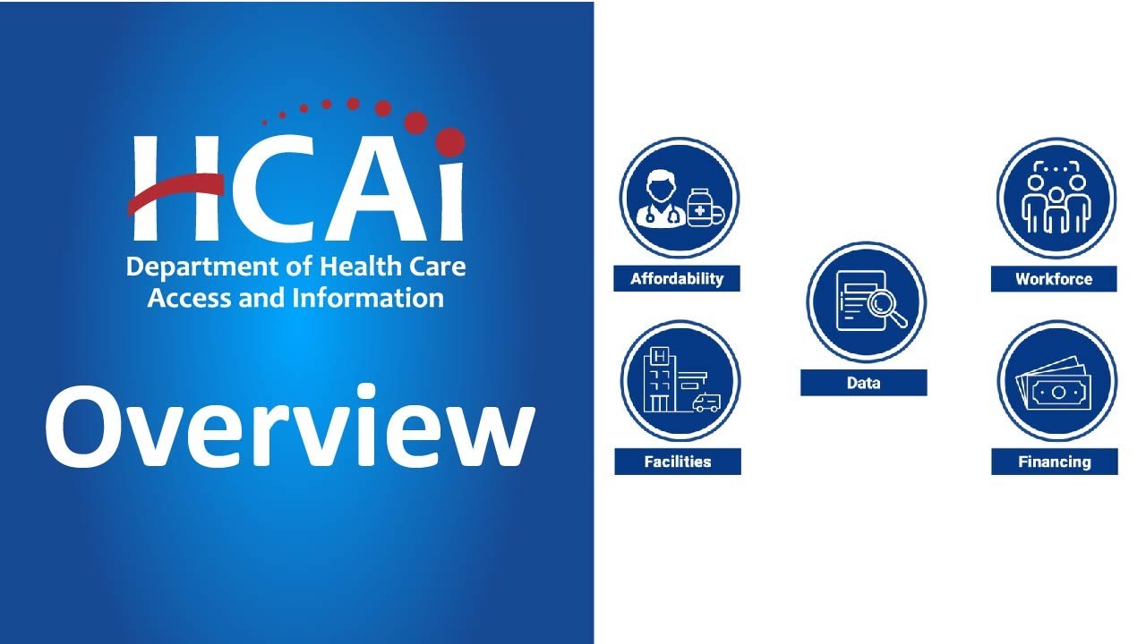 Department of Health Care Access and Information (HCAI) Overview - YouTube