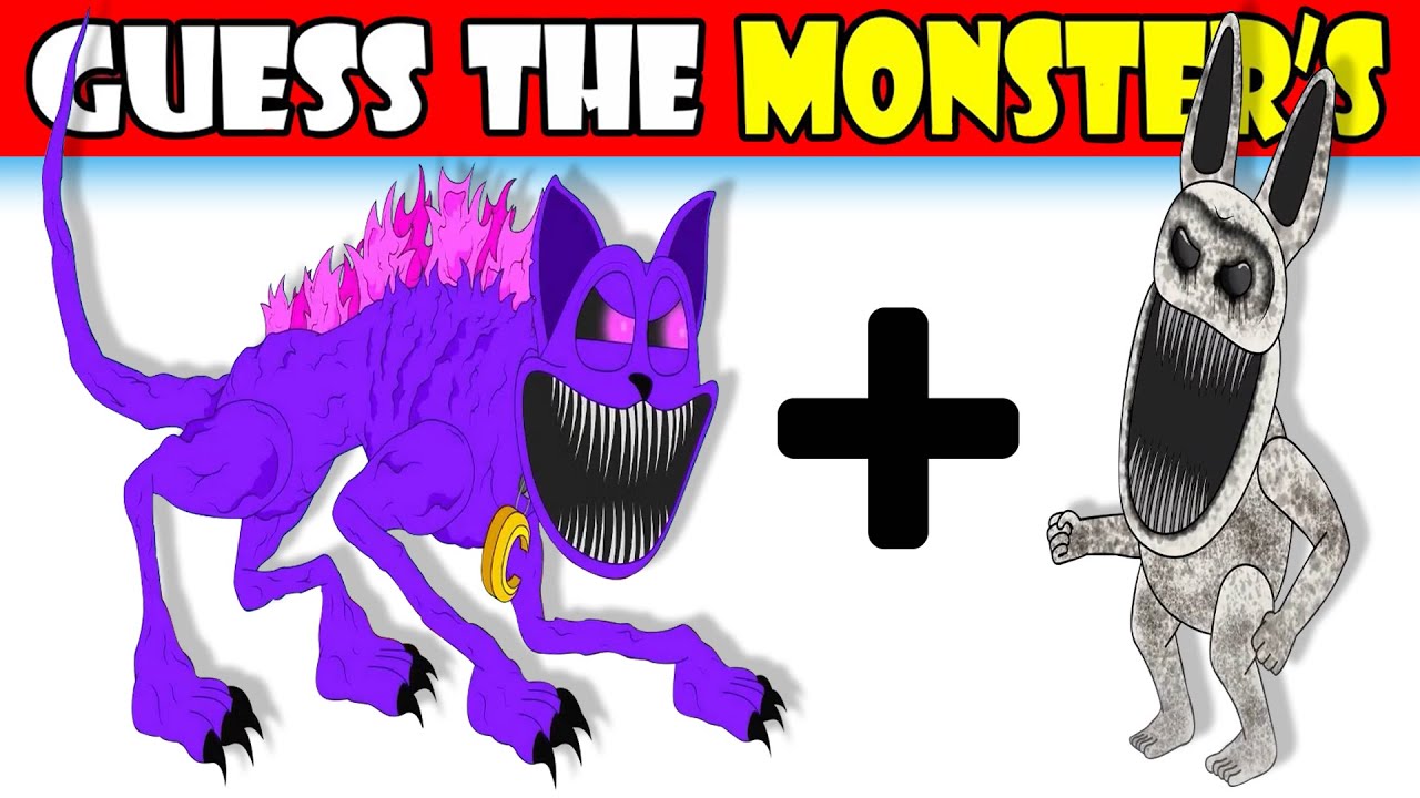 Guess The Monster 😾🐇 Titan Godzilla Catnap vs. Bunny! | Zoochosis ...