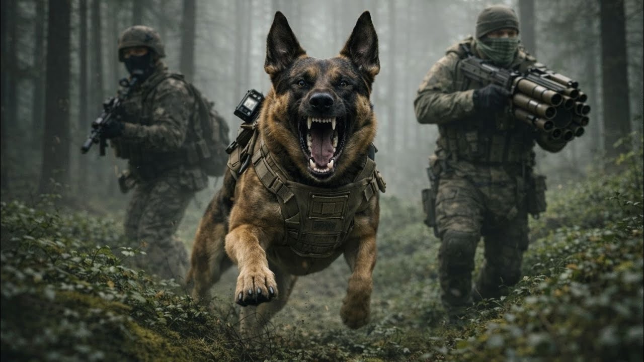 The heroism of a K9 dog in the fight against terrorists. 🐕‍🦺🔥 - YouTube