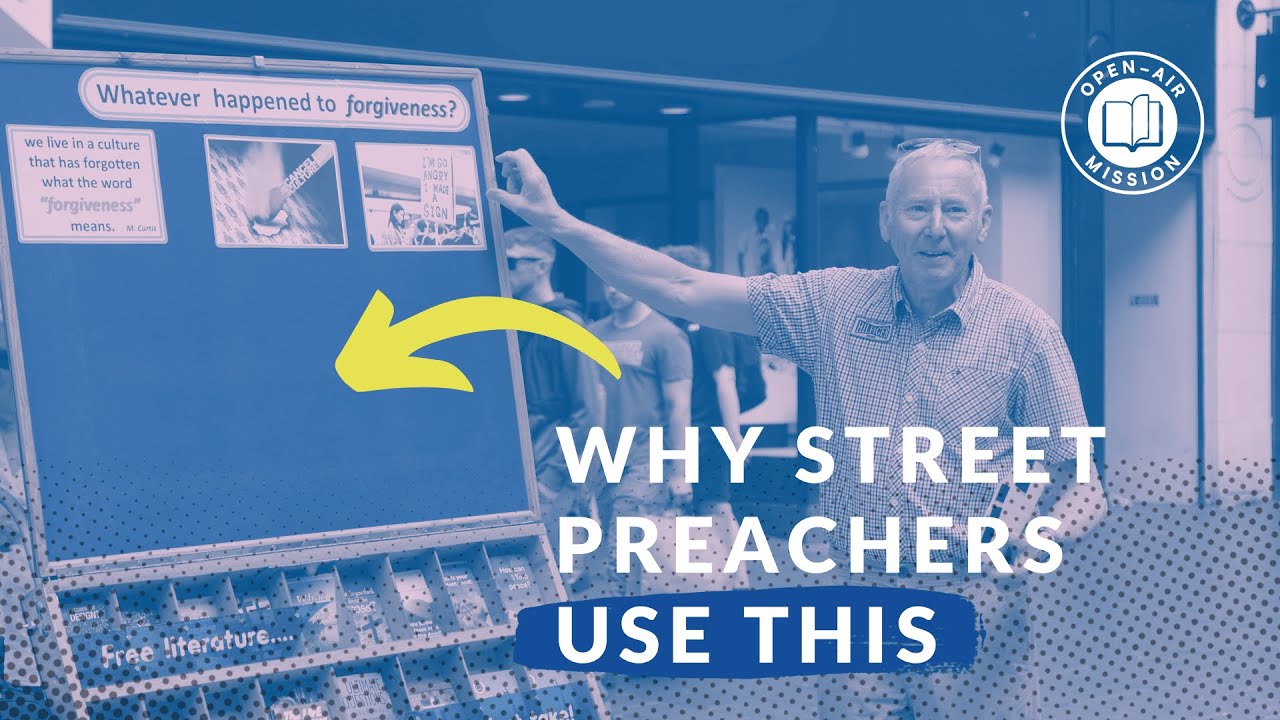 5 Reasons to use an open-air preaching board | Street preaching method ...