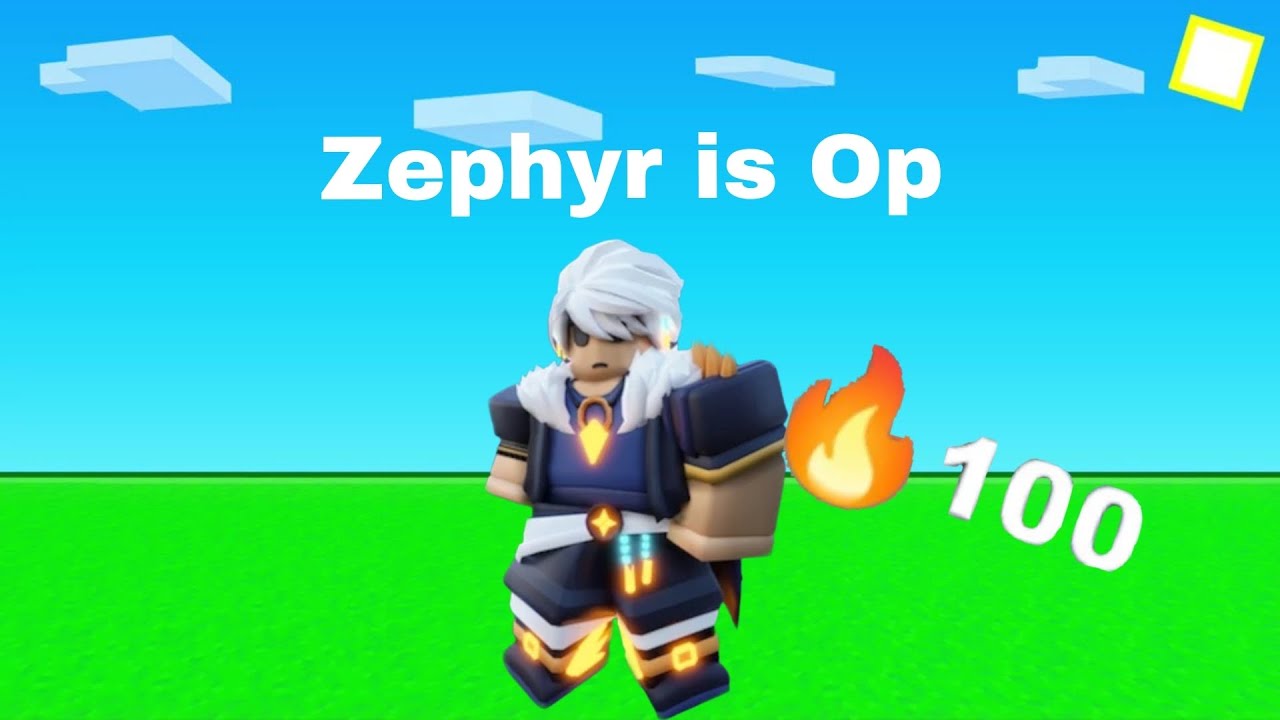 Zephyr is Op White Daggers (Roblox Bedwars) - YouTube