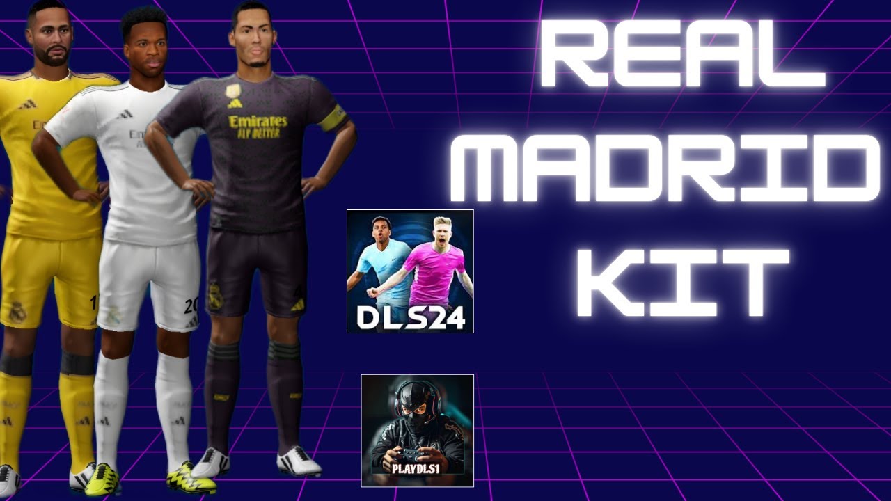 Real Madrid kit dls 24| dls24 club kit #dlsgame #dls24 #dls25 # ...