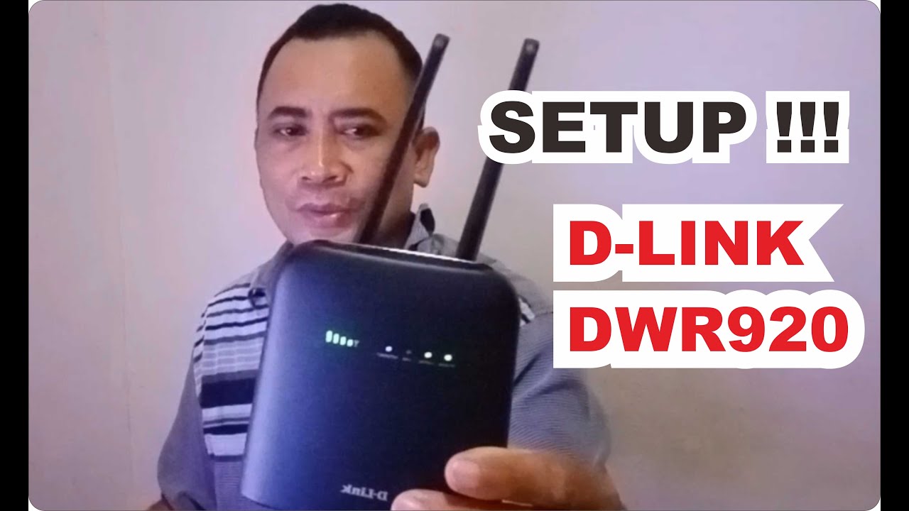 🌐 SETUP D-LINK DWR920 DALAM MODE 3G I 4G - YouTube