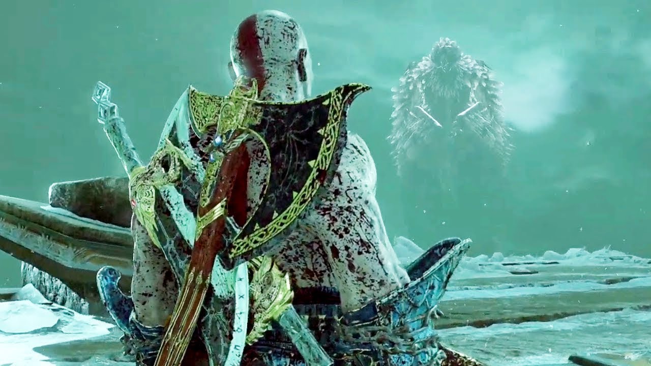 GOD OF WAR Young Kratos Skin Meets Zeus in Helheim - YouTube