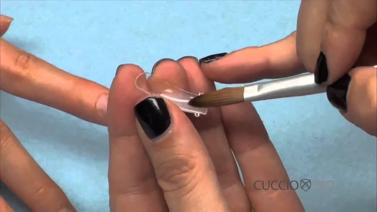 Forming a Nail Tutorial by Cuccio Naturale - YouTube