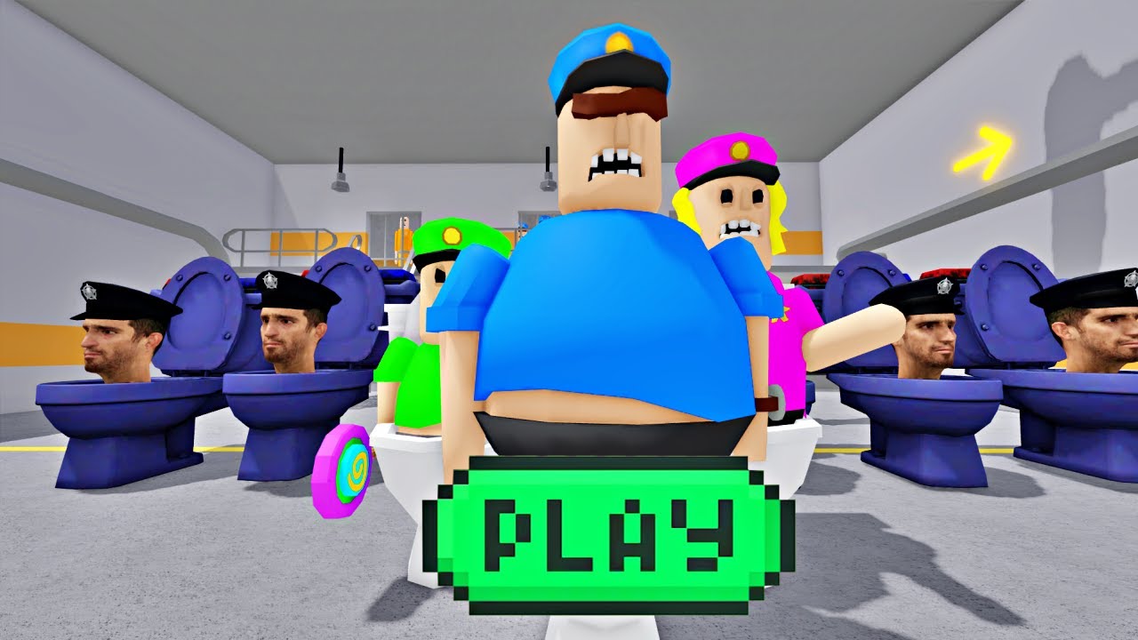 POLICE FAMILY ESCAPE! SCARY OBBY ROBLOX #roblox #obby - YouTube